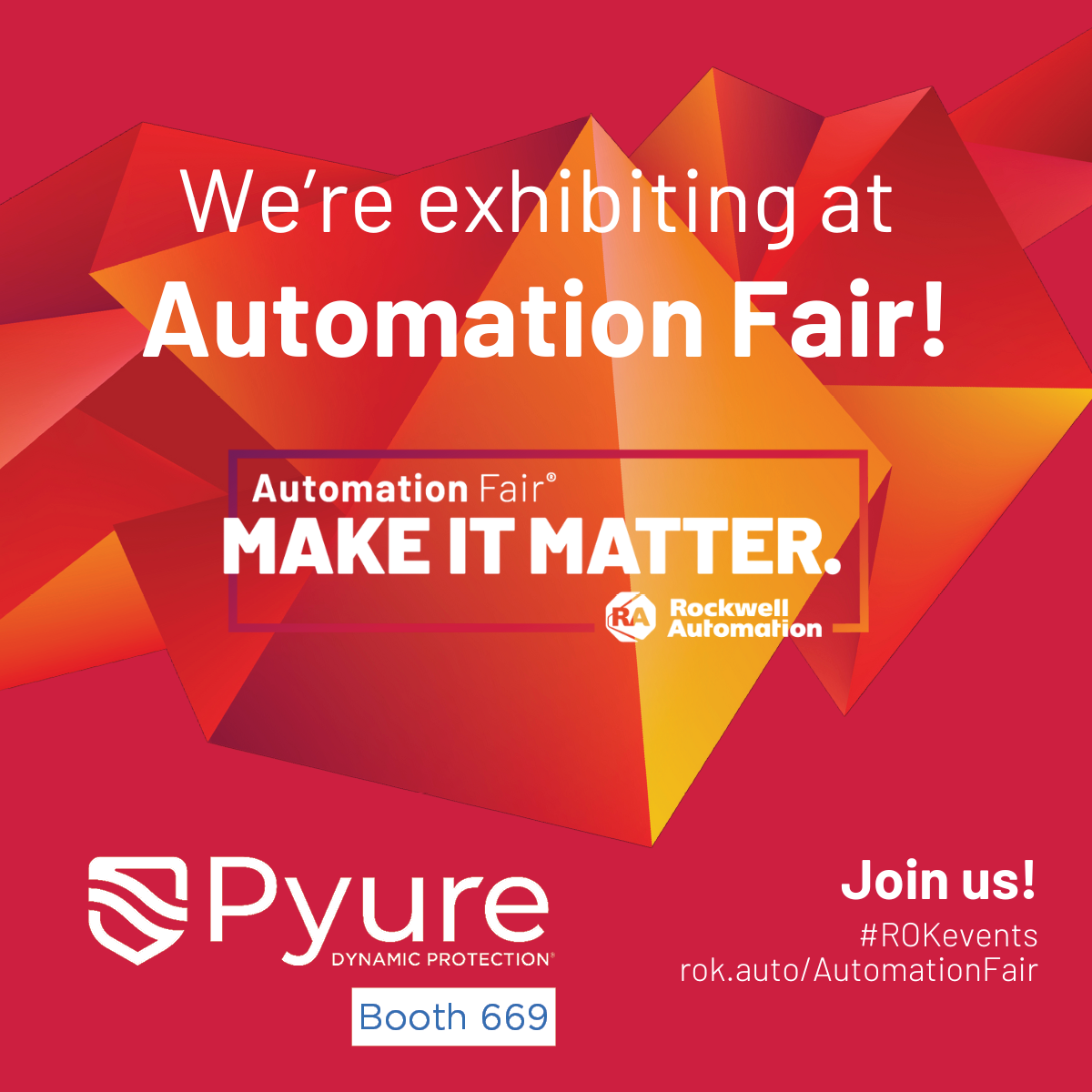 Pyure at Rockwell Automation Fair 2024 - Pyure Dynamic Protection